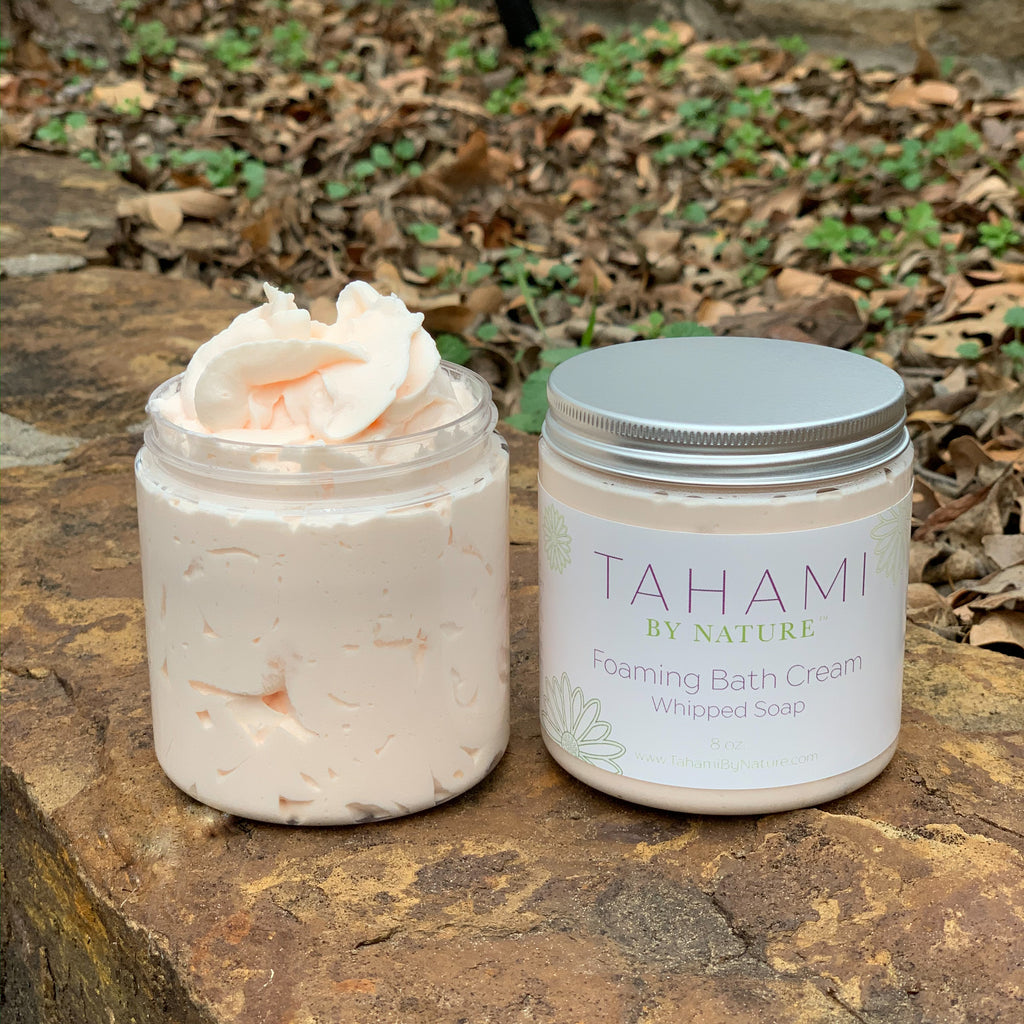 FOAMING BATH CREAM – Tahami By Nature